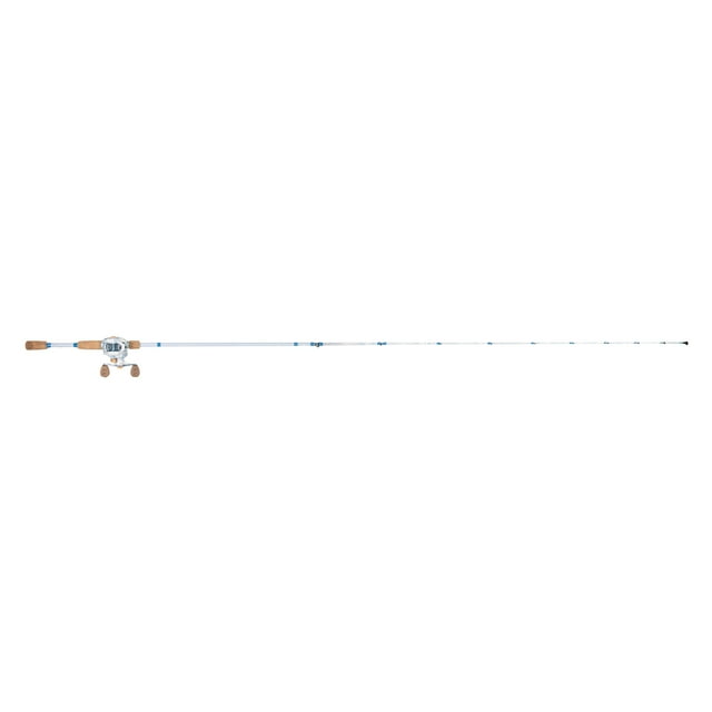 Realtree Ice 7' Medium-Heavy IM7 Graphite Baitcast Rod and Reel Combo ...