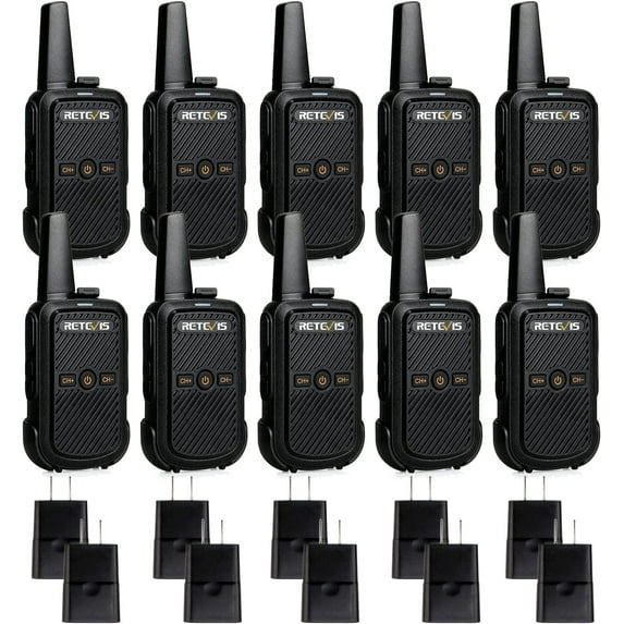 RT15 Walkie Talkies Long Range,Mini Walkie Talkie,USB Fast Charging ...