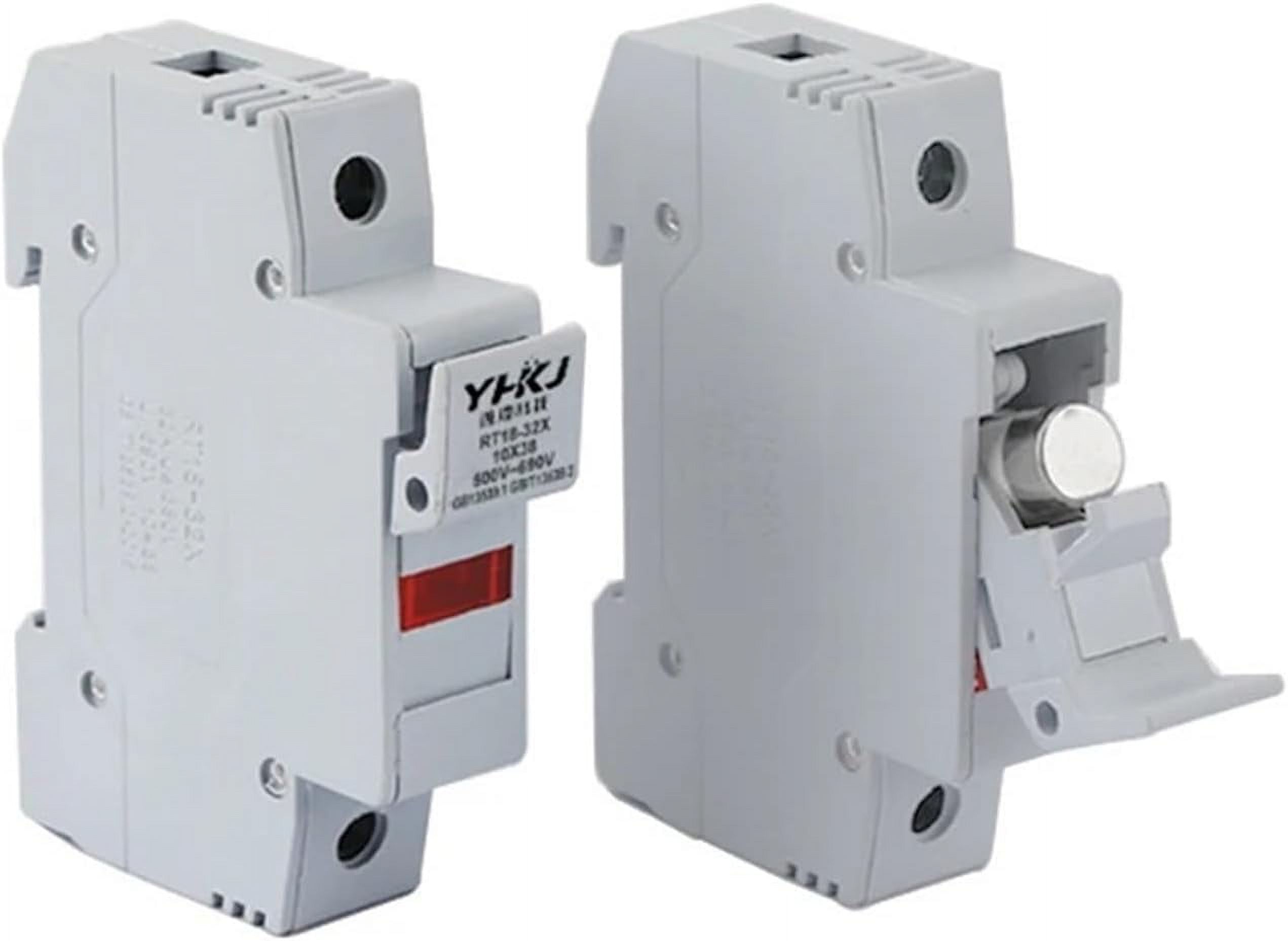 RT18-32X 1P 2P 3P 4P Fuse Holder Rail Mounting Fuse Holder Bottom Adapter 380V-500V 500V with ...