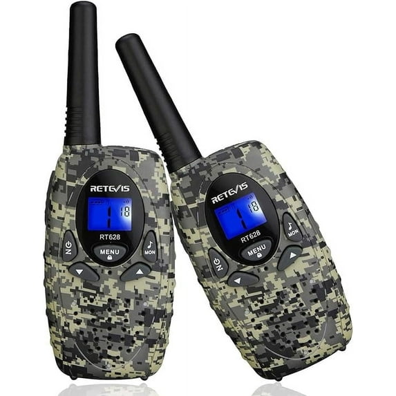 Two Way Radios for Adults, Retevis RT628 FRS Walkie Talkie 22 channels ...