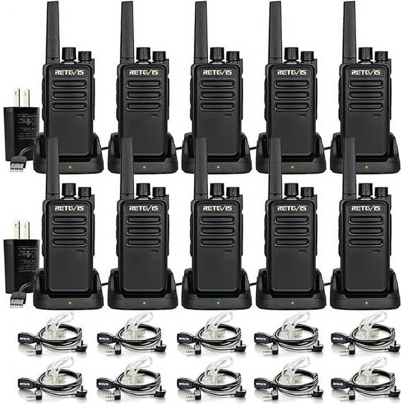 Retekess RT68 Two-Way Radios, Long Range Walkie Talkies for Adults ...