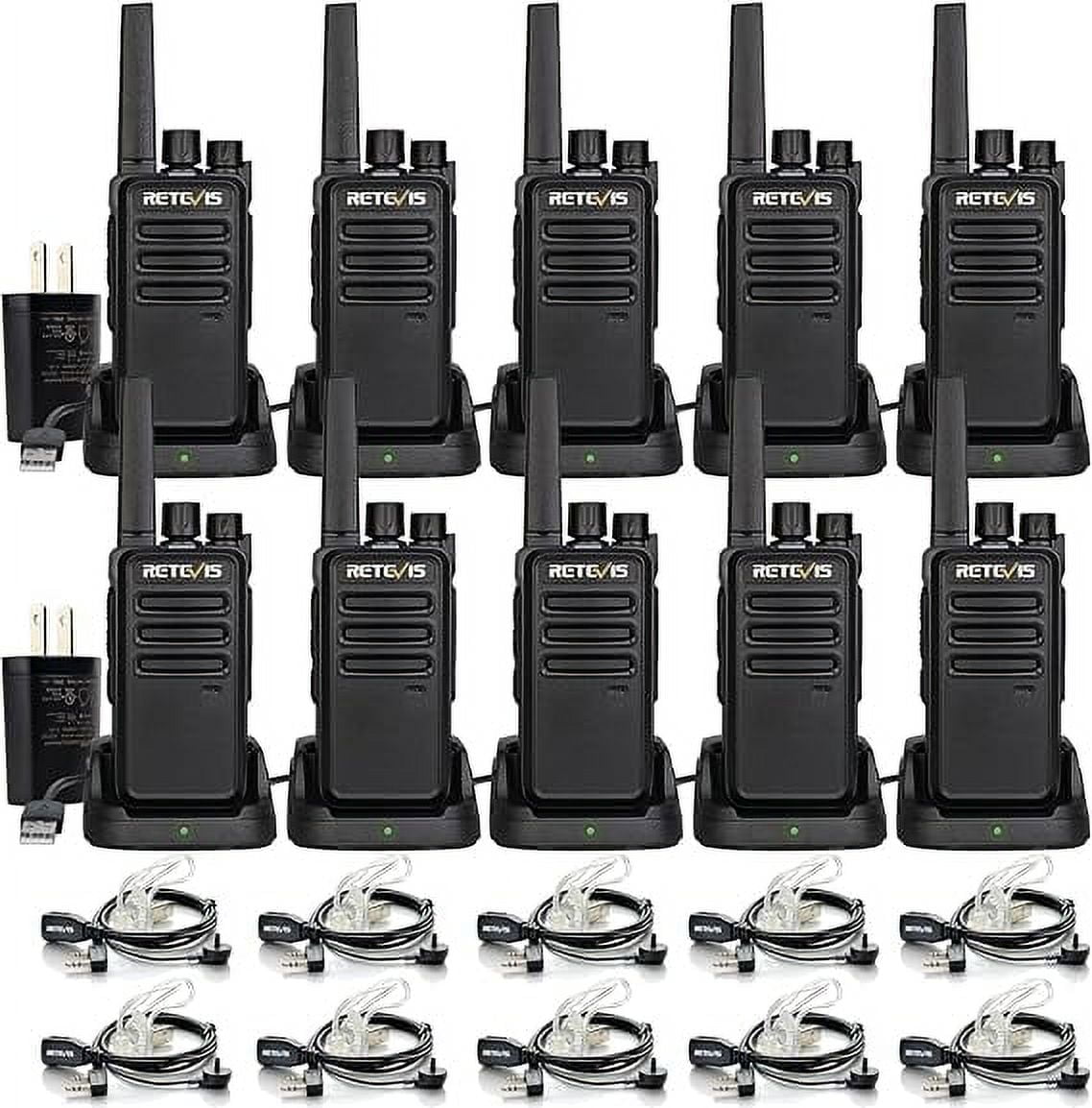 Free Shipping! RT68 Two-Way Radios Long Range, Walkie Talkies for Adults, 2 Way Radio with ...