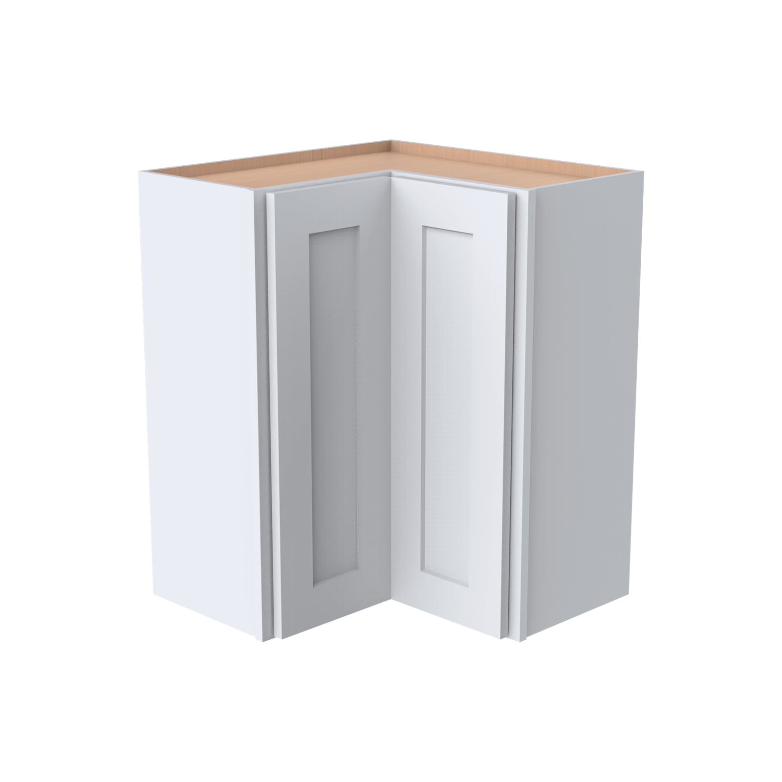 RTA Shaker Solid Wood Wall Easy Reach Cabinet White for Kitchen ...