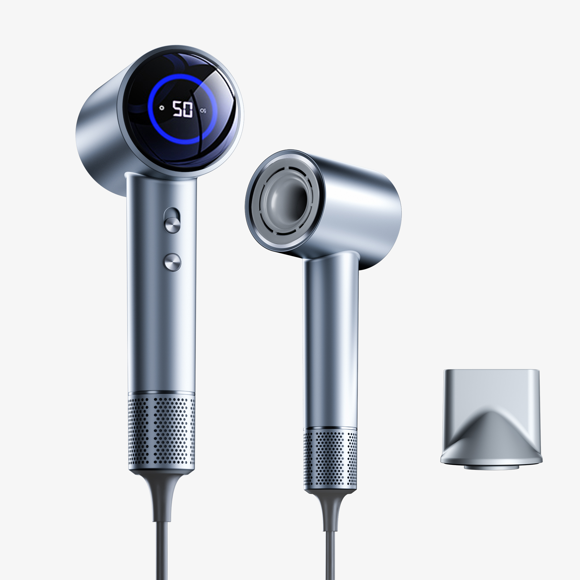 RTB-PKBD Professional Ionic Hair Dryer, 200 Million Negative Ions & 110,000 RPM Brushless Motor ...