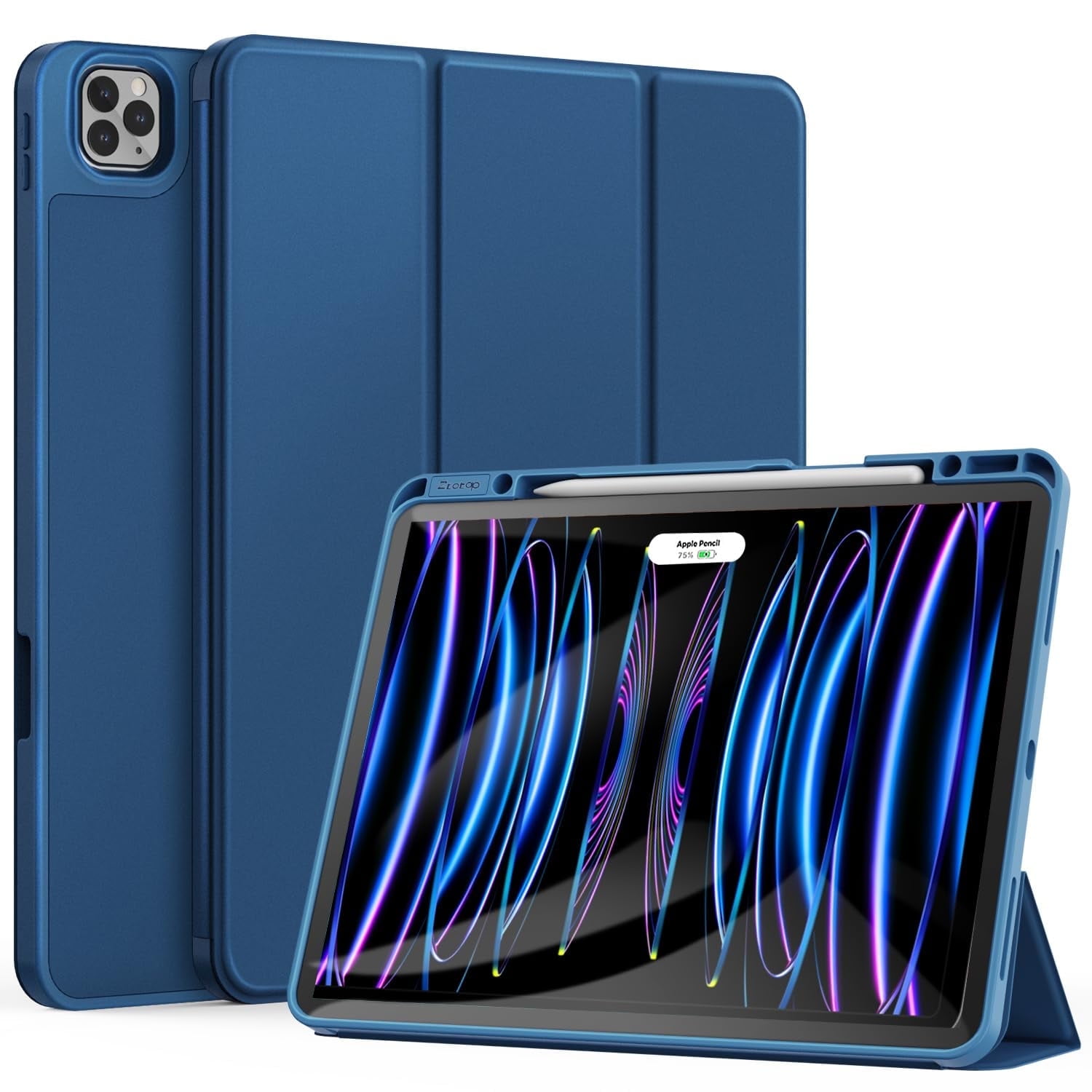 RTB-ZtotopCases for iPad Pro 12.9 Inch Case 6th/ 5th/ 4th/ 3rd Gen 2022/2021/2020/2018, Slim ...