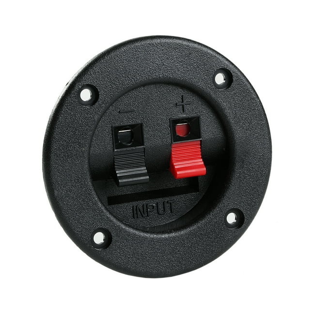RTC 1 Pcs Round Recessed Sub Speaker Box Terminal Binding Post Round ...
