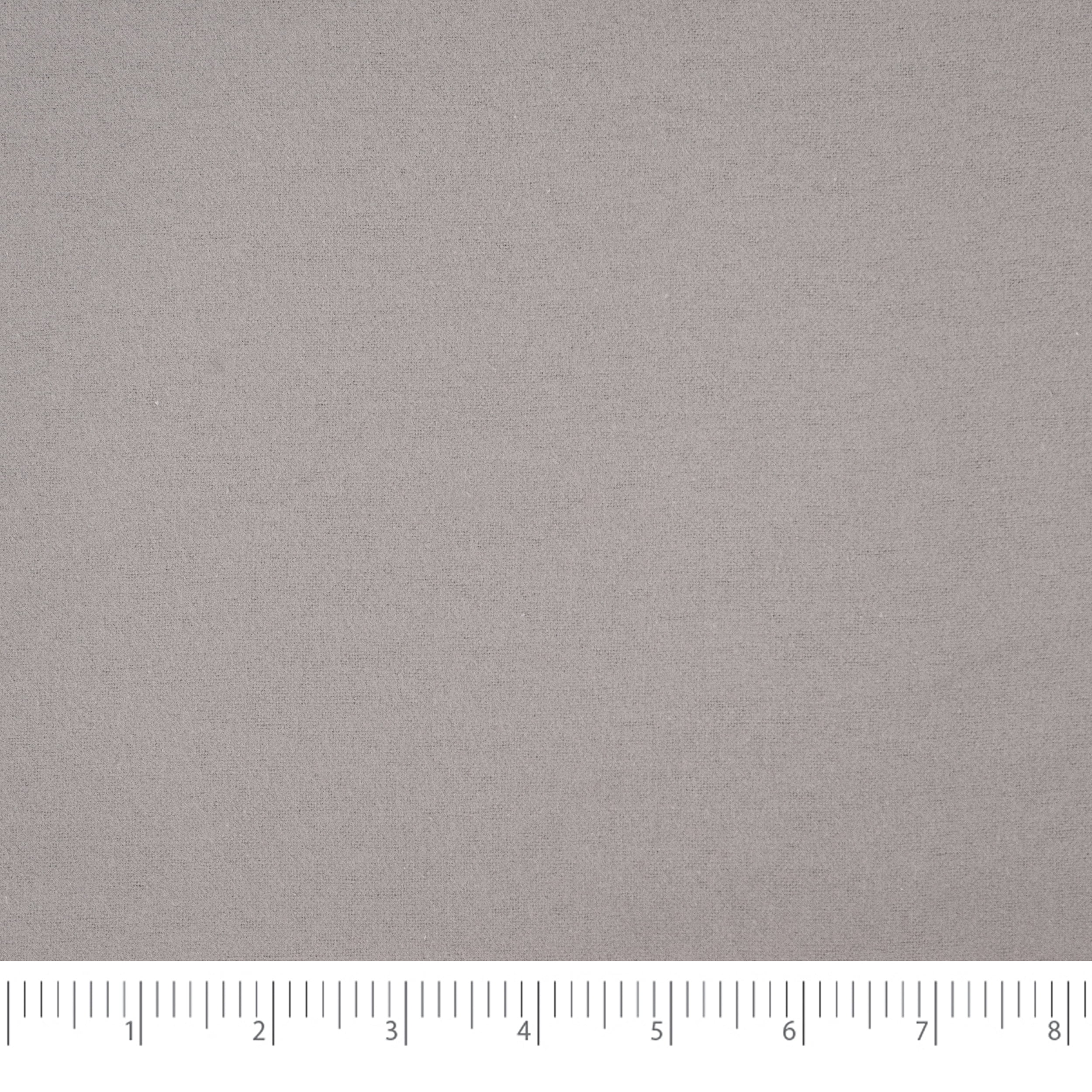 RTC Fabrics 42"/43" 100% Cotton Flannel Solid Gray Color Crafting ...