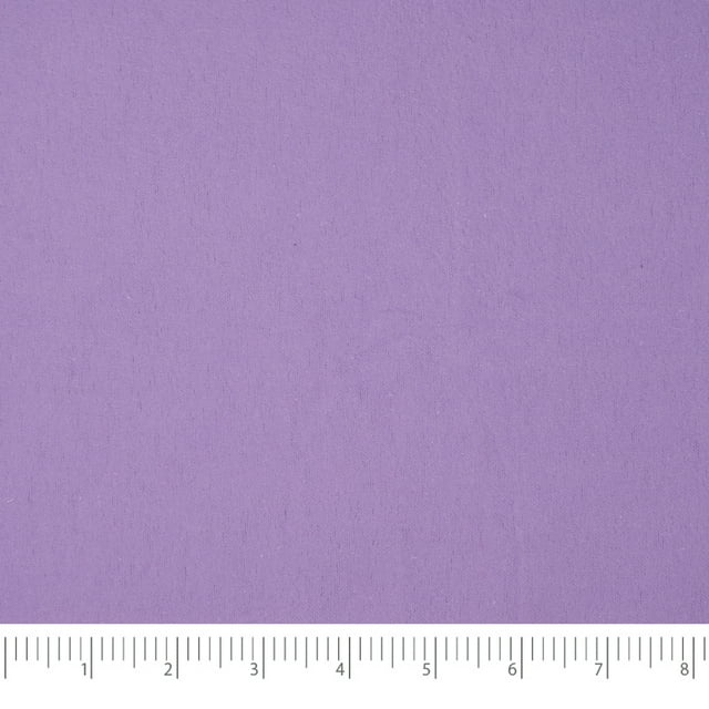 RTC Fabrics 42"/43" 100% Cotton Flannel Solid Lilac Color Crafting ...