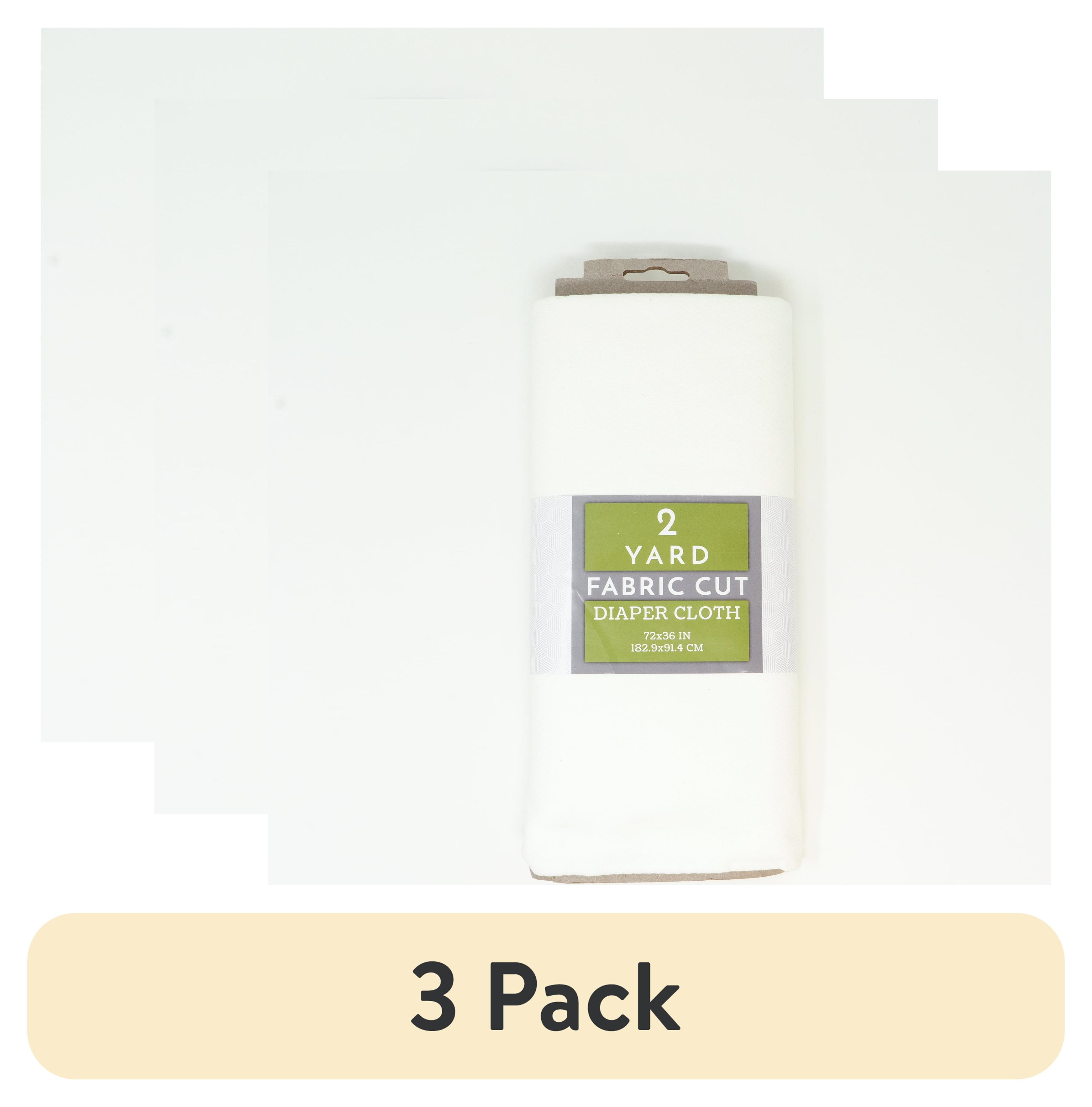 (3 pack) RTC Fabrics Diaper Cloth Fabric, per Yard - Walmart.com