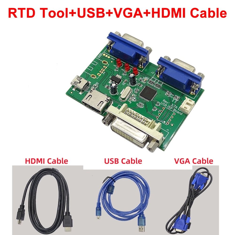 Rtd Programmer For Realtek Debugging Tools Rtd2556 2513 2660 2795 Edp Driver Board Program 7361