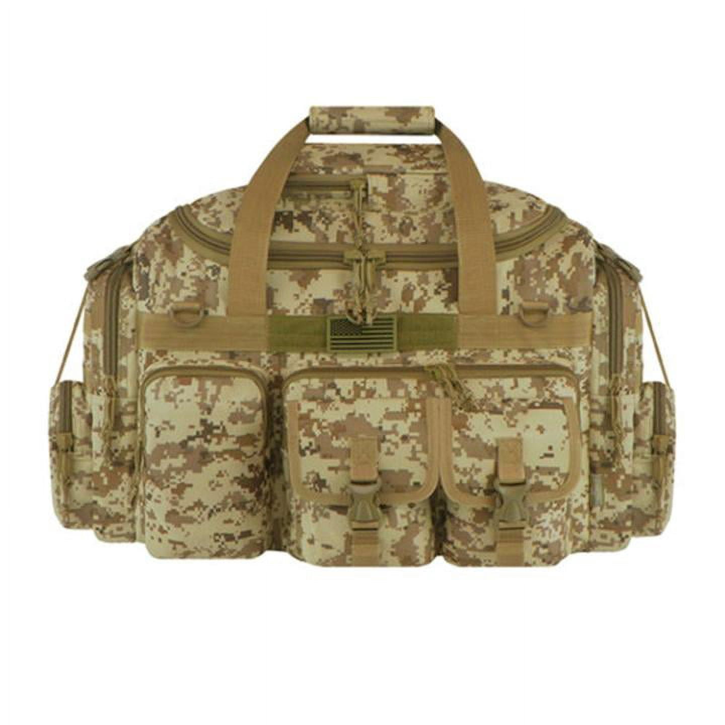 RTDC822-TAC Tactical Large Military Style Duffel Bag with Multi-Pocket ...