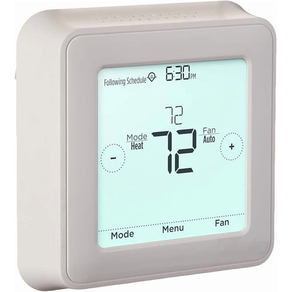 RTH8560D 7-Day Programmable Touchscreen Thermostat, Easy DIY Install ...