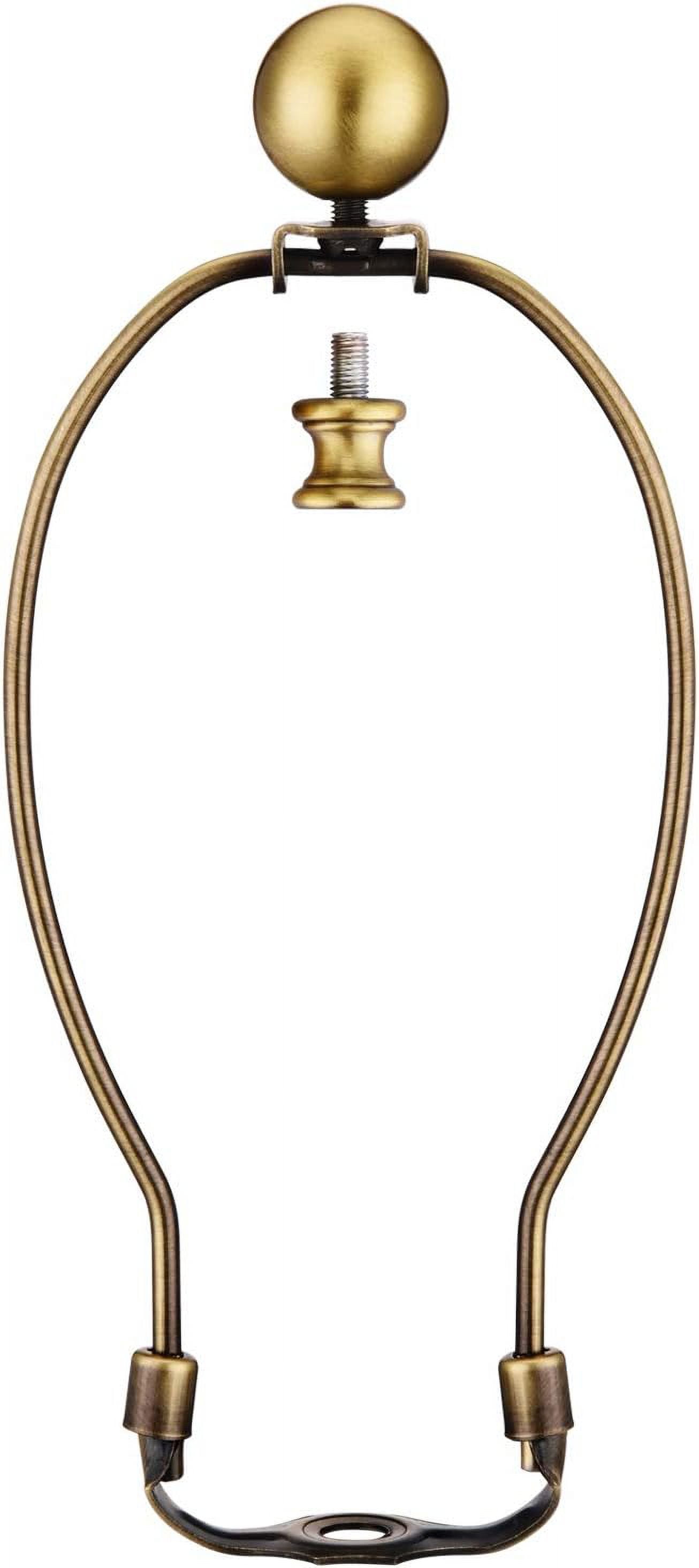 RTHG-1 Set 8 Inch Lamp Harp Lamp Shade Holder with Light Base and 3mm ...