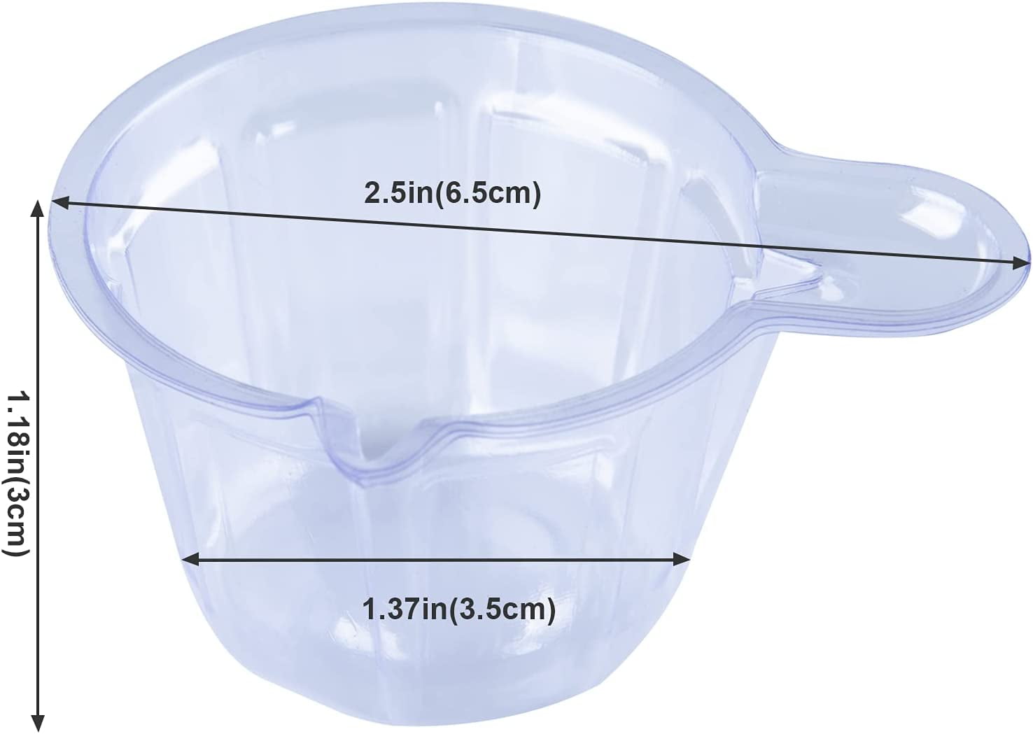 RTHG-200 Pack Disposable Urine Cups, 40ml Plastic Urine Cups Urine ...