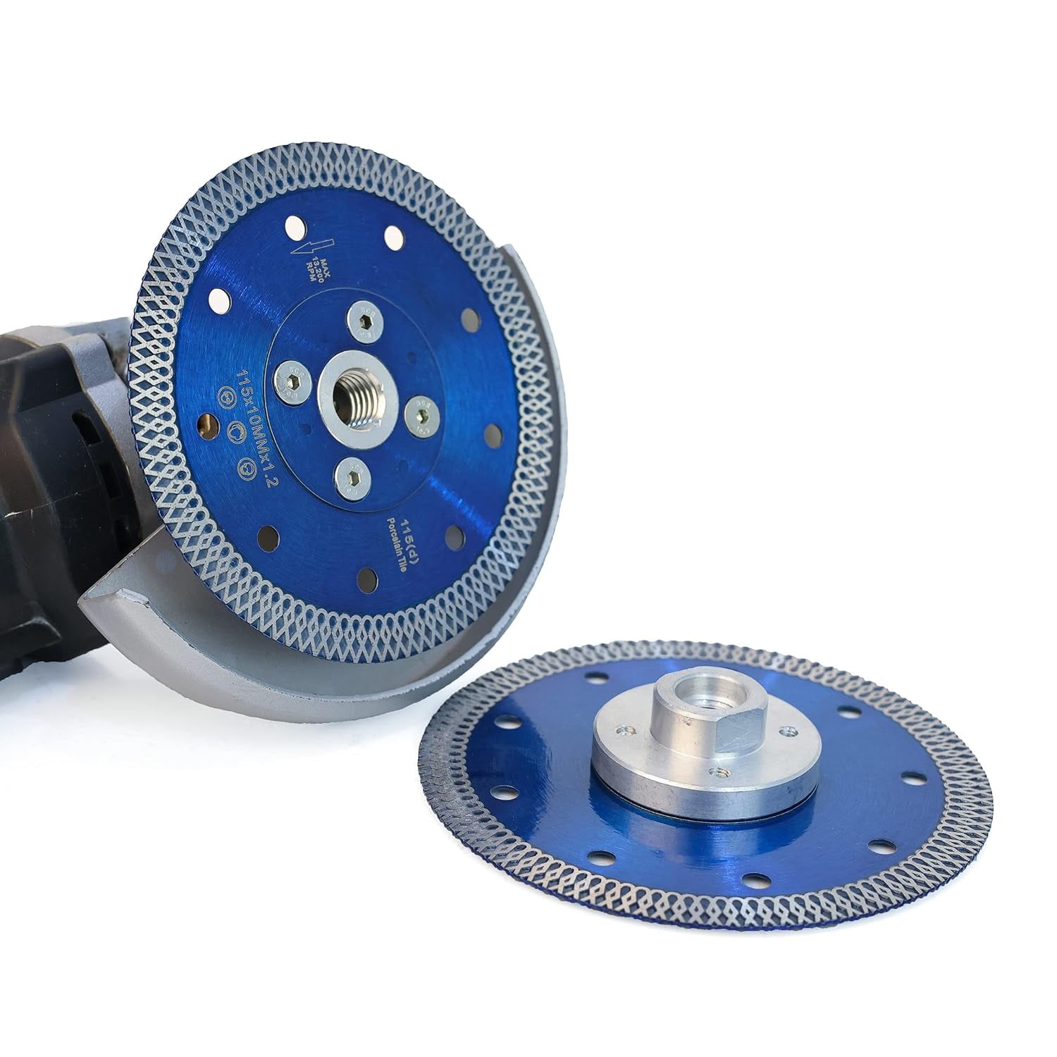 RTHG-4.5" Porcelain Tile Blade Diamond Cutting Blade with Arbor 5/8"-11 ...