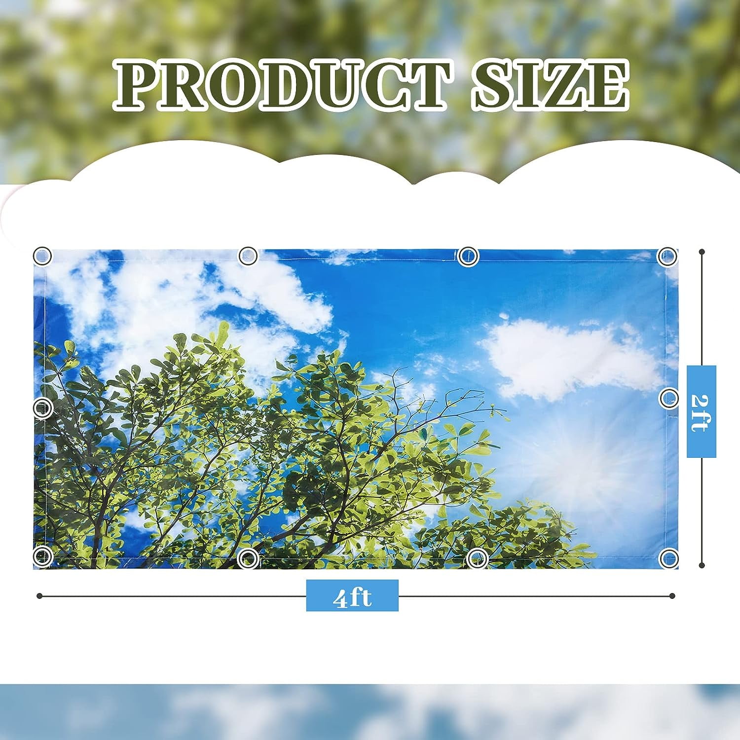 RTHG-4 Pack Fluorescent Light Covers 4 x 2 Feet Magnetic Light Cover ...