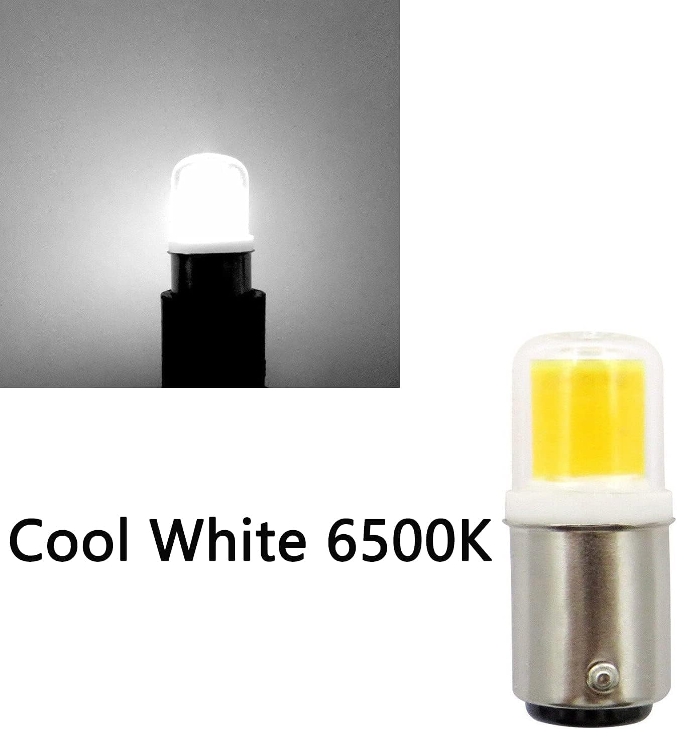 RTHG-BA15D LED Bulb 5W Dimmable COB Bulbs BA15D Double Contact Bayonet ...