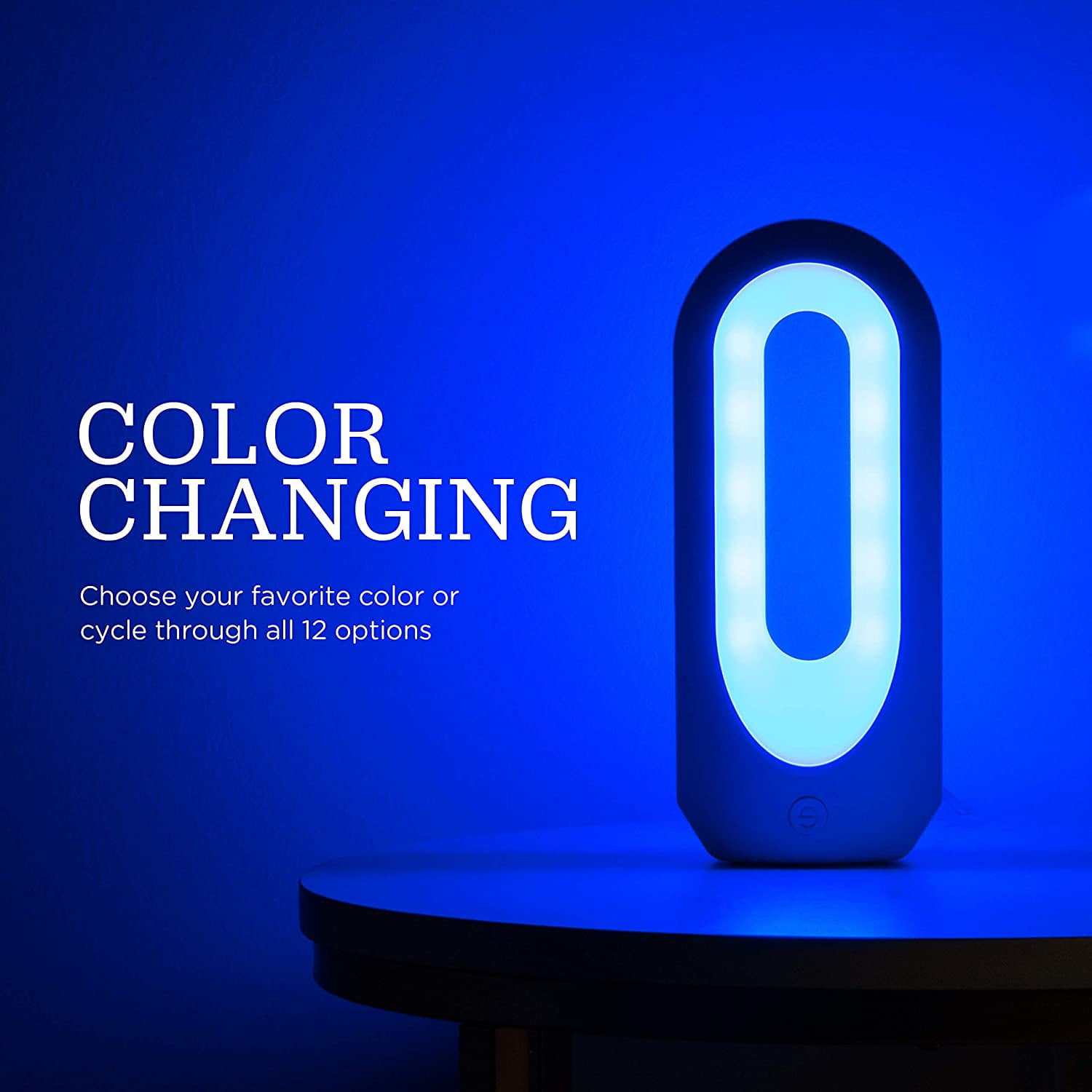 RTHG-Color Changing LED Lamp, Modern Night, Dimmable Whites & Vibrant ...
