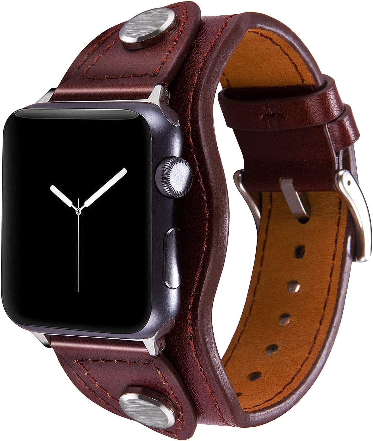 RTHG-Cuff Bracelets Bands For Compatible With Apple Watch 38mm 42mm ...