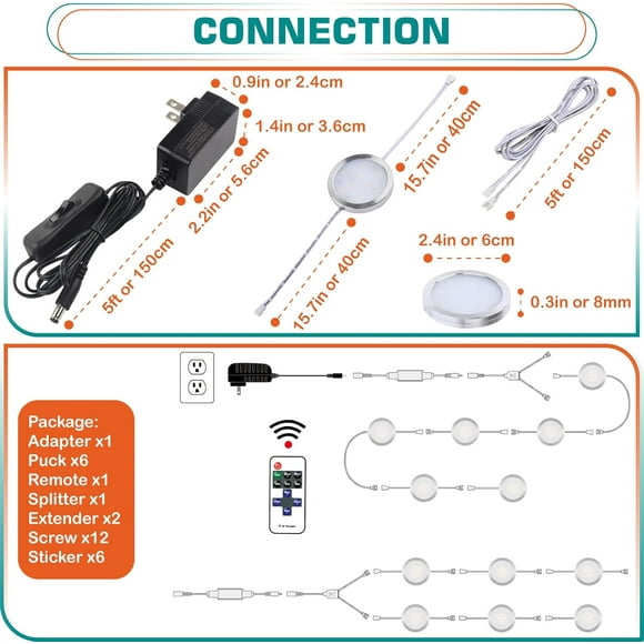 Curio Cabinet Lights