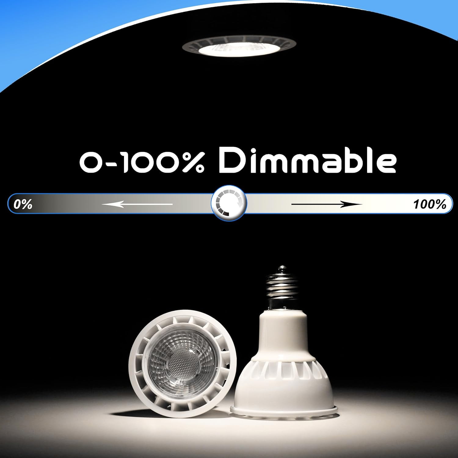 RTHG-E17 LED Spotlight Bulb Dimmable 6W (60 Watt Equivalent) E17 ...