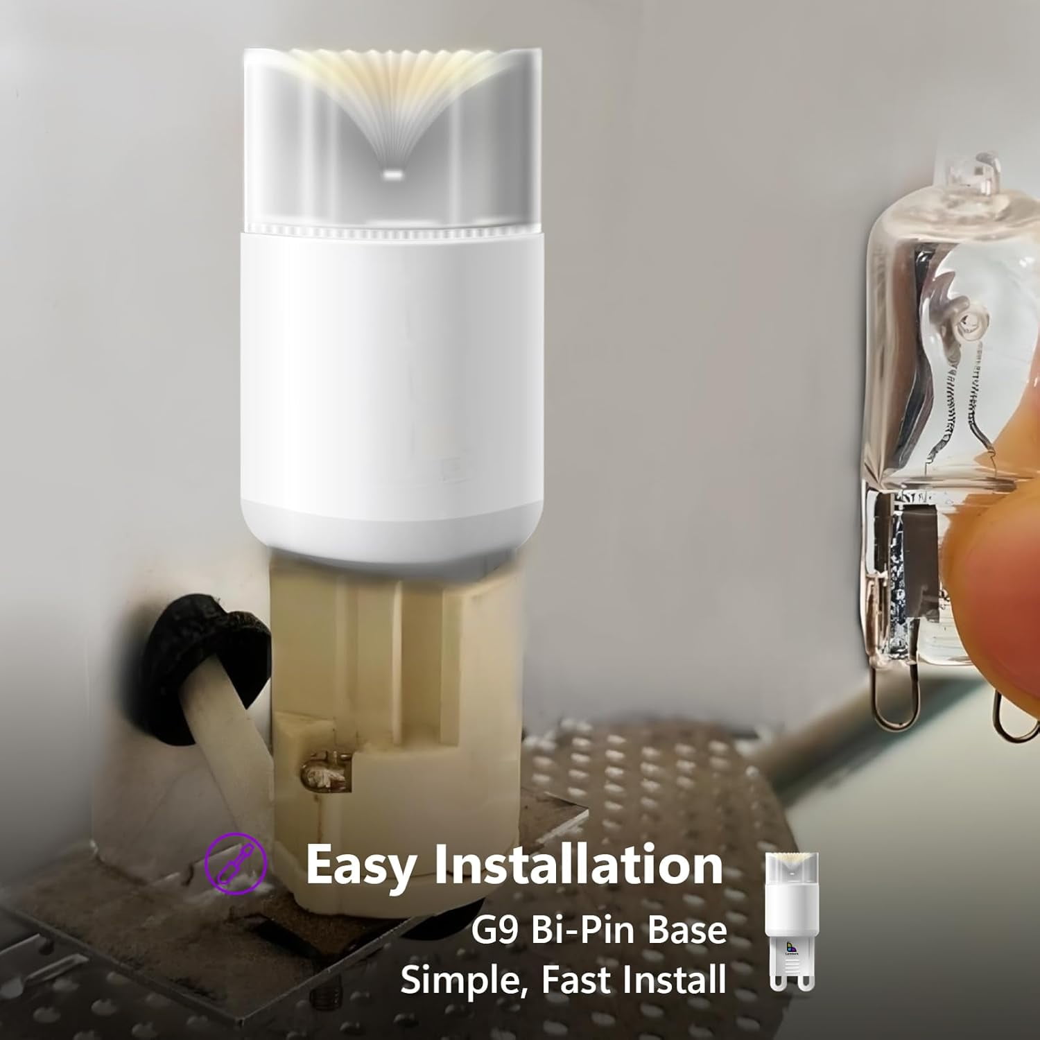 RTHG-G9 LED Bulb, Dimmable, 20 Watt Halogen Replacement ...