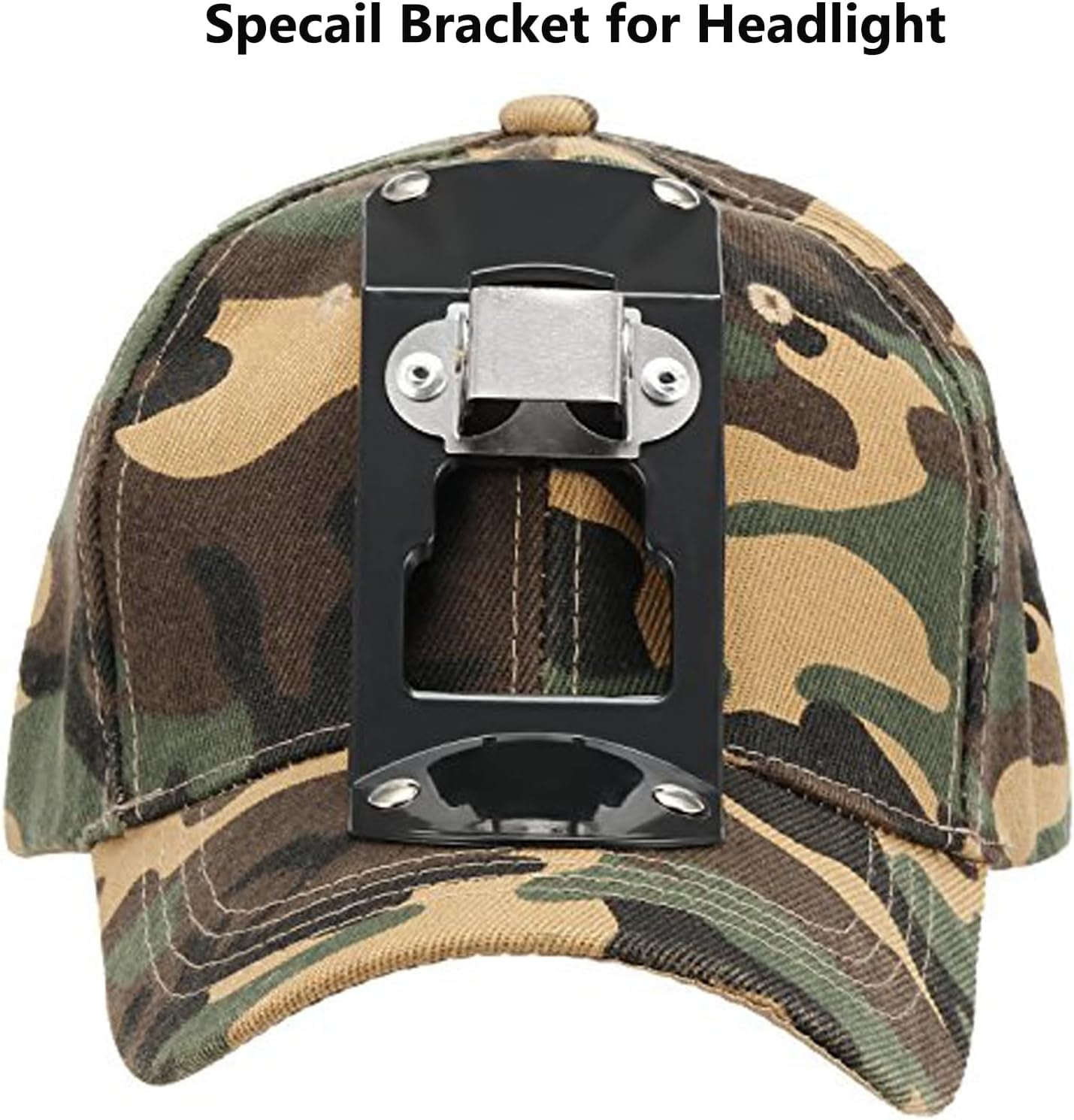 RTHG-Hunting Hat with Bracket, Hunter Cap for Headlamp Hunting Light ...
