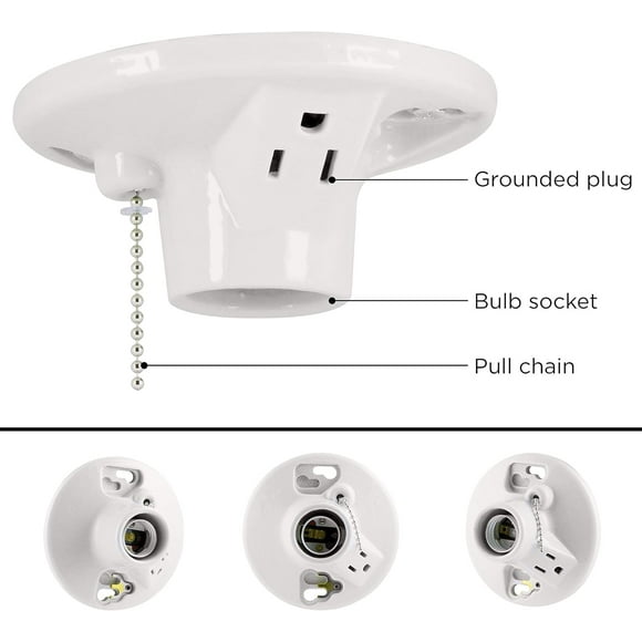 Pull Chain Light Fixtures in Lighting & Light Fixtures - Walmart.com