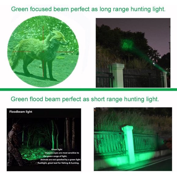 Green Light Flashlight