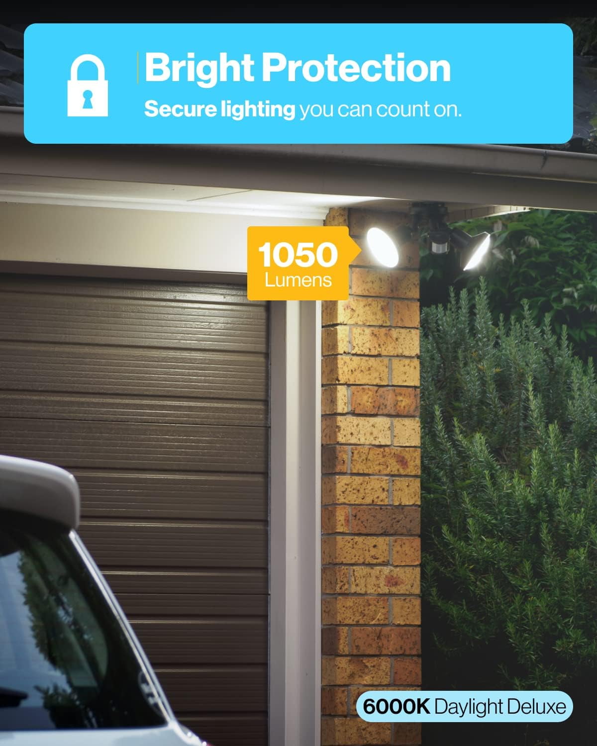 RTHG-Sunco 6 Pack Outdoor Flood Light Bulb LED PAR38, Exterior ...