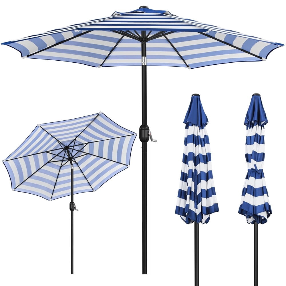 RTHlzzy FT Patio Umbrella Outdoor Umbrella Patio Yard Market Table Sun ...