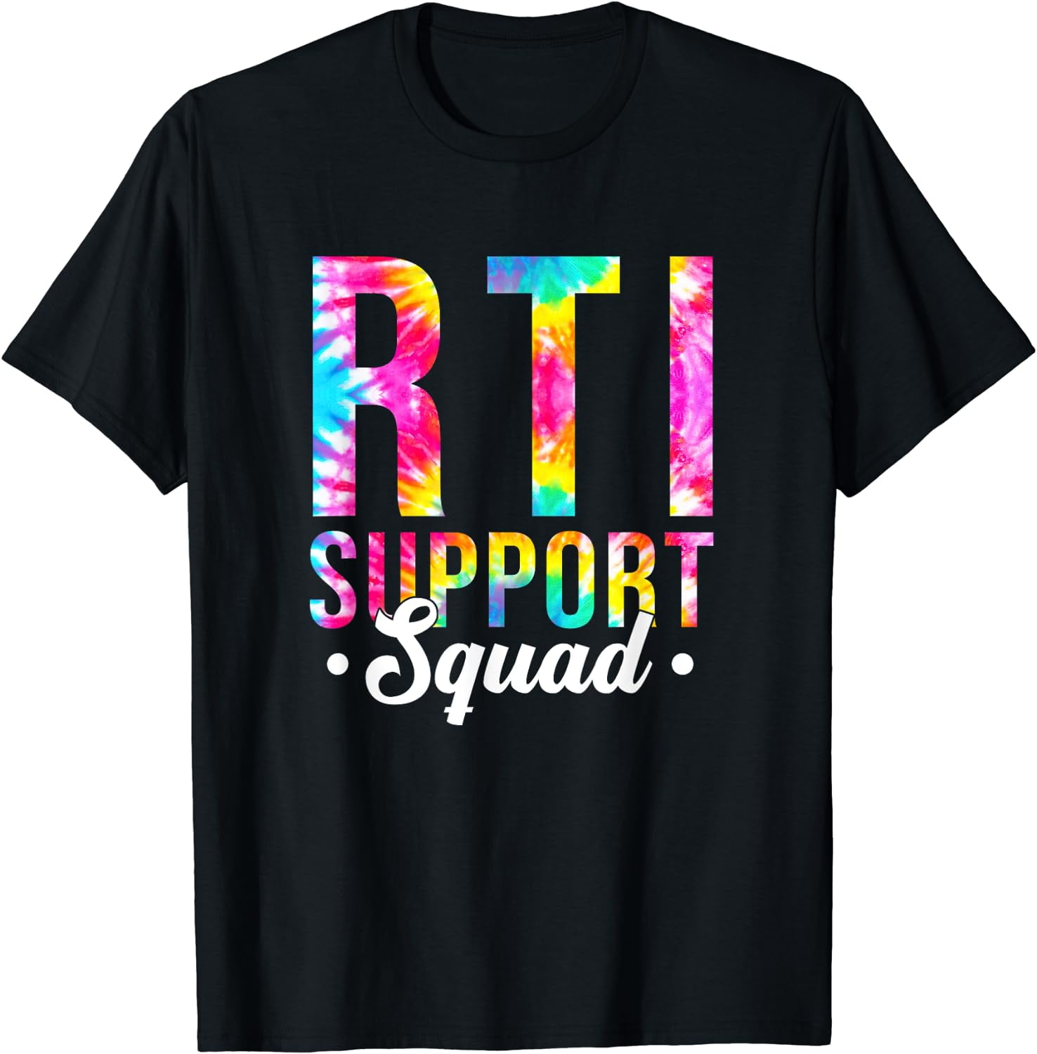 RTI Support Squad Intervention Teacher Reading Writing Math T-Shirt ...