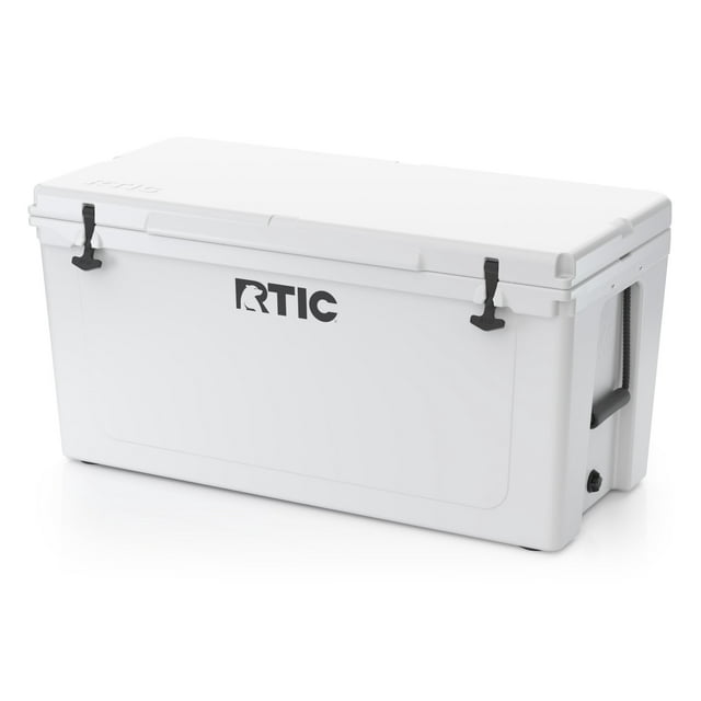 RTIC Huge 145 QT Ultra-Tough Rotomolded Cooler, White, Fits 195 Cans ...