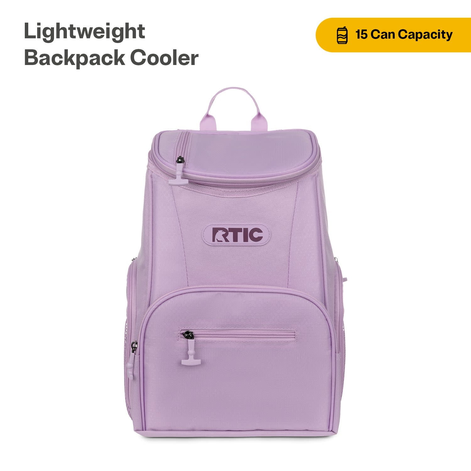 RTIC 15 Can Insulated Cooler Backpack, Lightweight Polyester ...