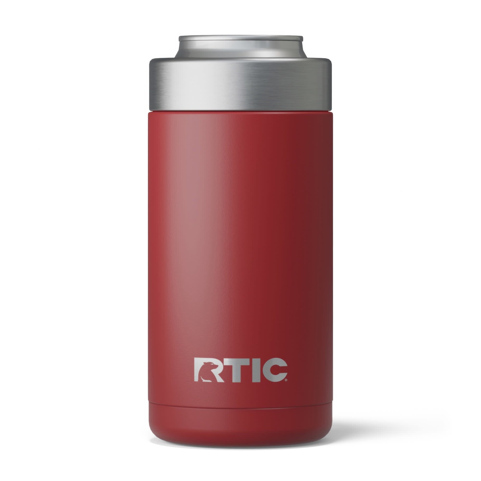 RTIC 16 oz Stainless Steel Insulated Craft Can Cooler, Black Cherry ...