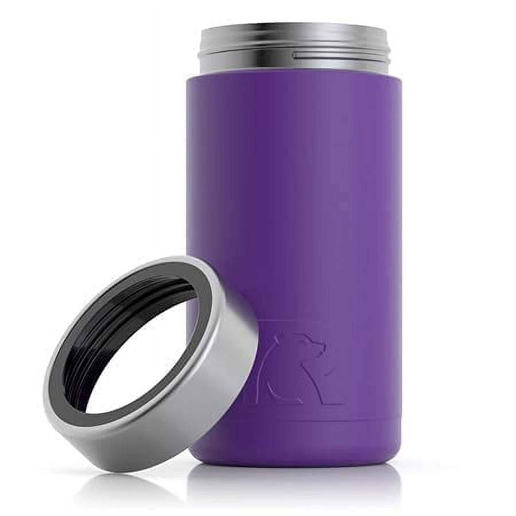 RTIC 16 oz Stainless Steel Insulated Craft Can Cooler, Majestic Purple ...