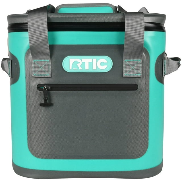 RTIC Soft Pack Cooler, 20 Can Capacity, Leakproof, Waterproof Zipper ...