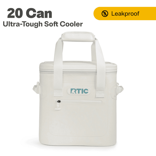 RTIC Insulated 20 Can Soft Cooler, Leakproof, Waterproof Zipper with ...