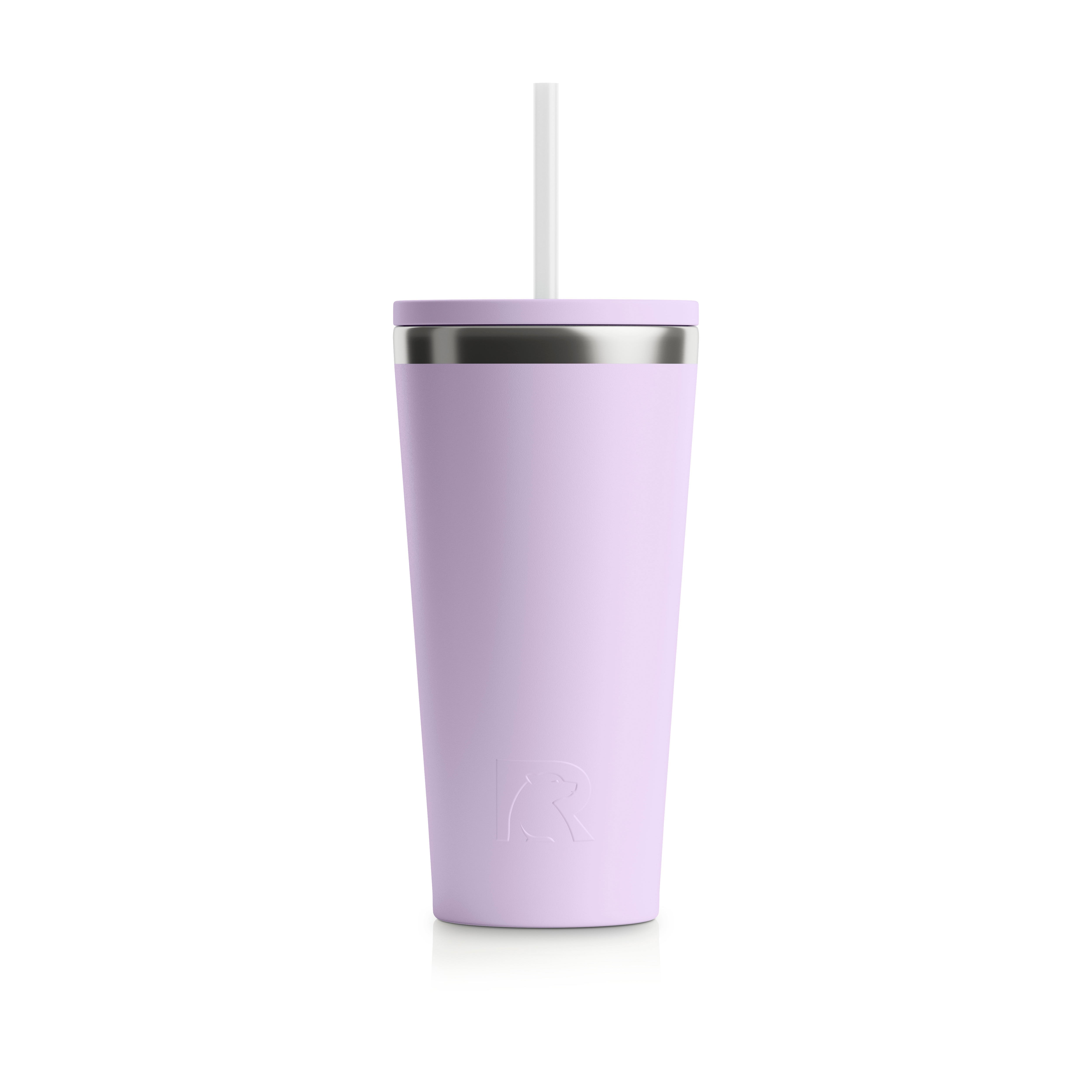 RTIC 20 oz Ceramic Lined Everyday Tumbler, Spill-Resistant Straw Lid ...
