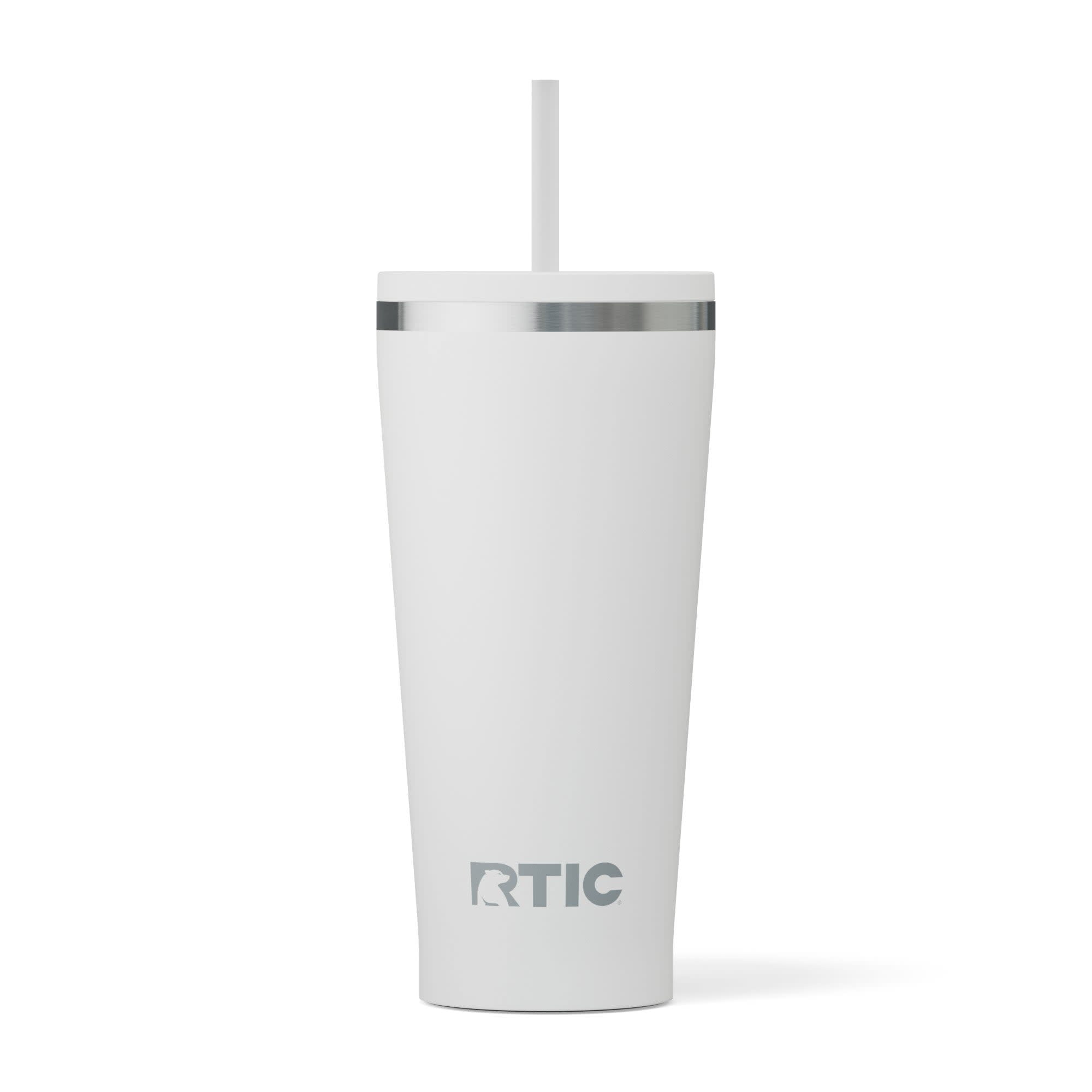 RTIC 20 oz Ceramic Lined Everyday Tumbler, Spill-Resistant Straw Lid ...
