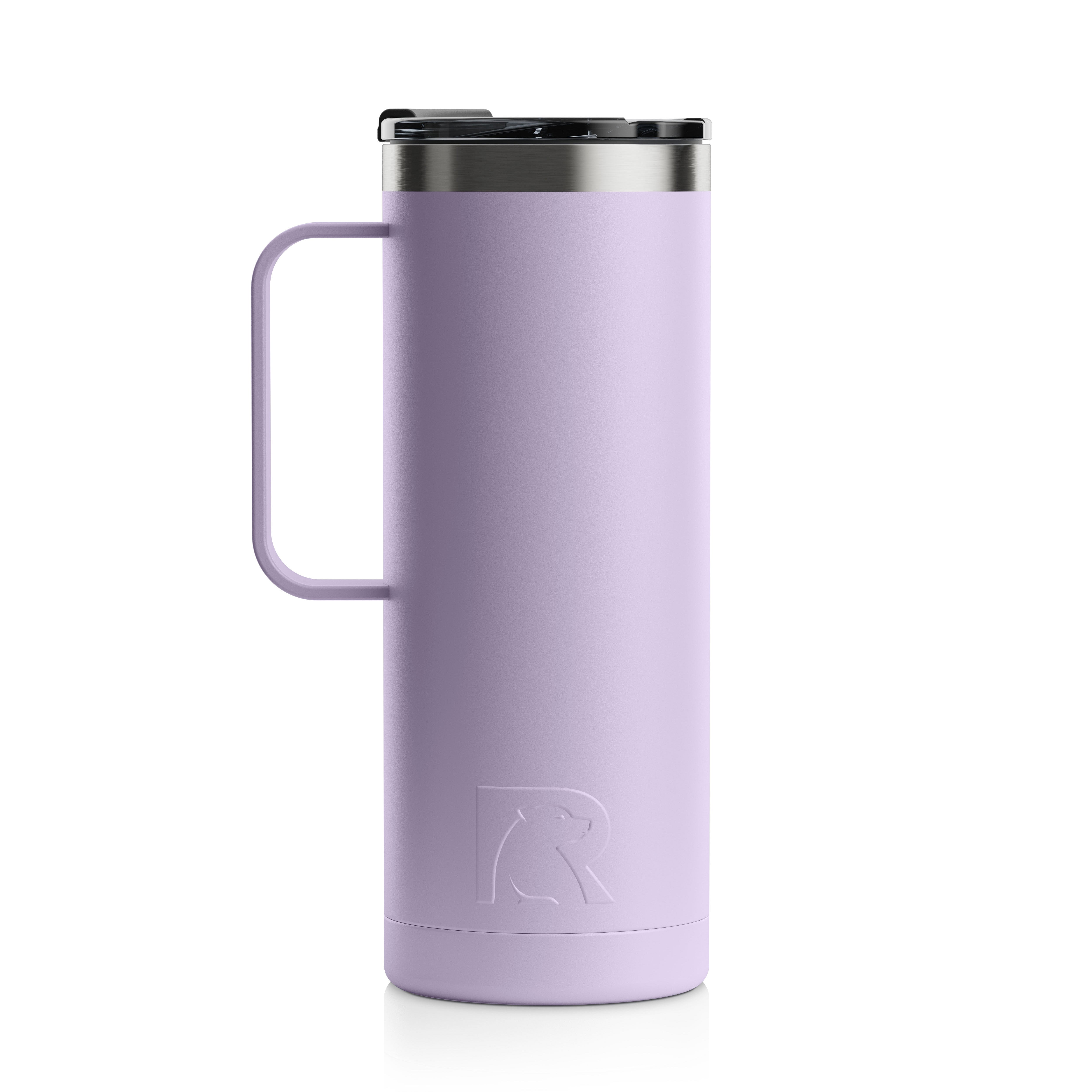 RTIC 20 oz Stainless Steel Insulated Travel Mug, Splash-Proof Lid ...