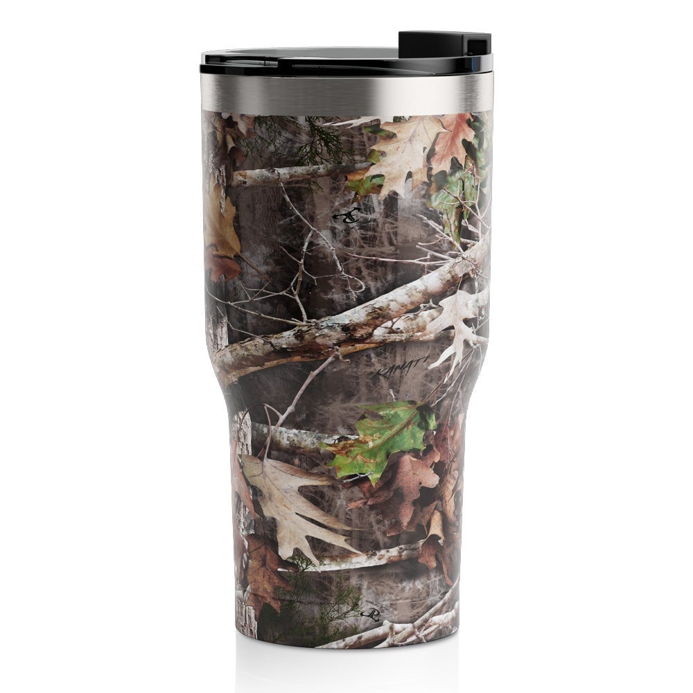 RTIC 20 oz Stainless Steel Tumbler, Insulated Lid, Kanati Camo ...