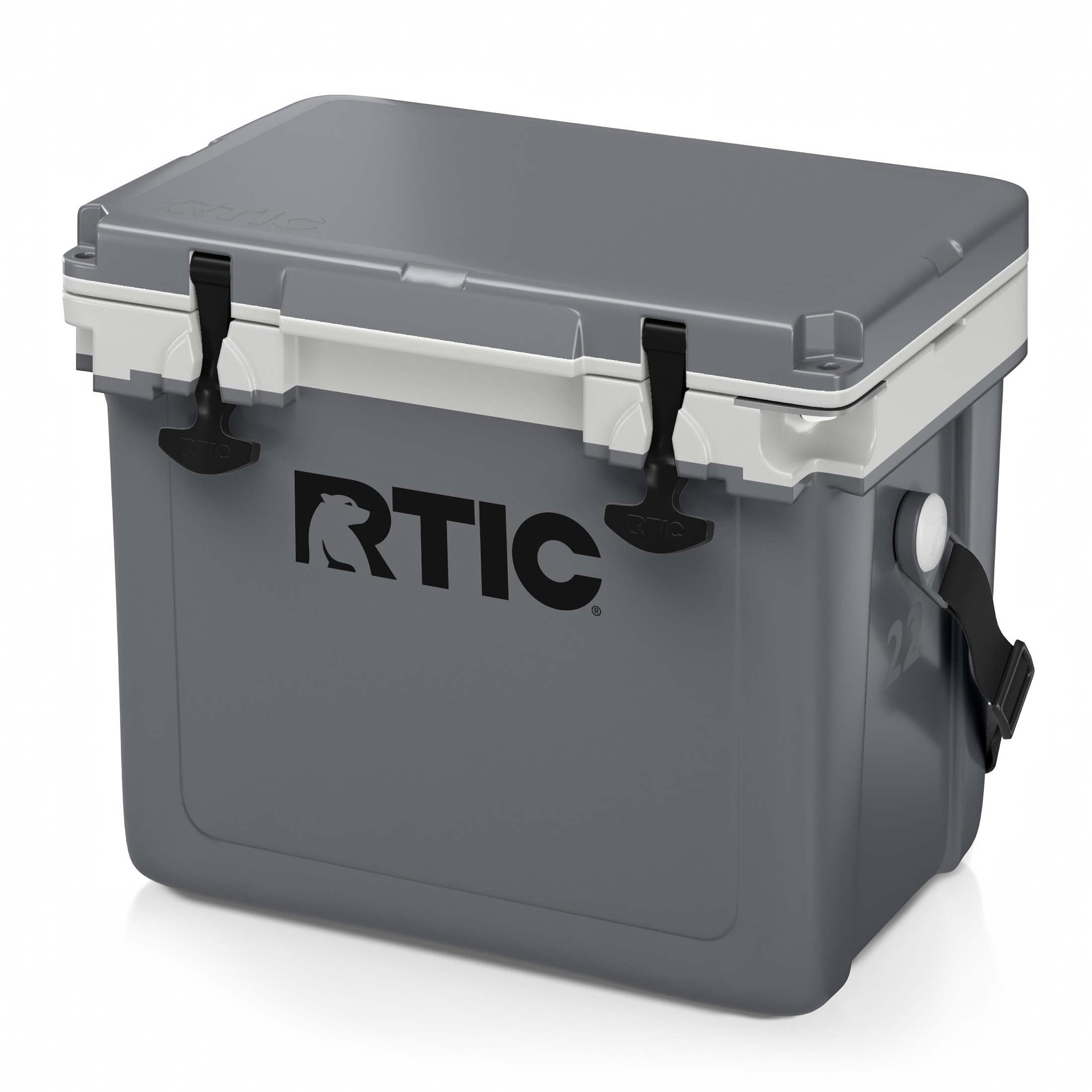 RTIC 22 QT Ultra-Light Hard-Sided Ice Chest Cooler, Fits 8 bottles or ...