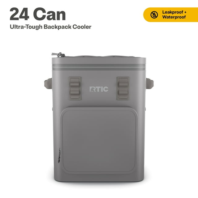 RTIC 24 Can Ultra-Tough Backpack Cooler, Leakproof Cooler, Waterproof ...