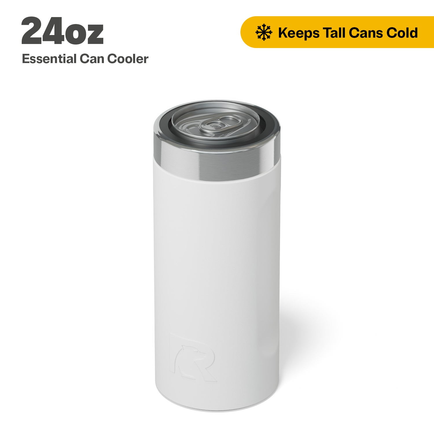 RTIC 24 oz Stainless Steel Insulated Essential Can Cooler, Fits 24 oz ...