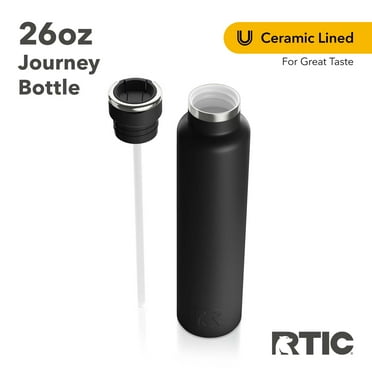 RTIC 40 OZ Thermos Water Bottle, Stainless Steel, Hot/Cold Drinking ...