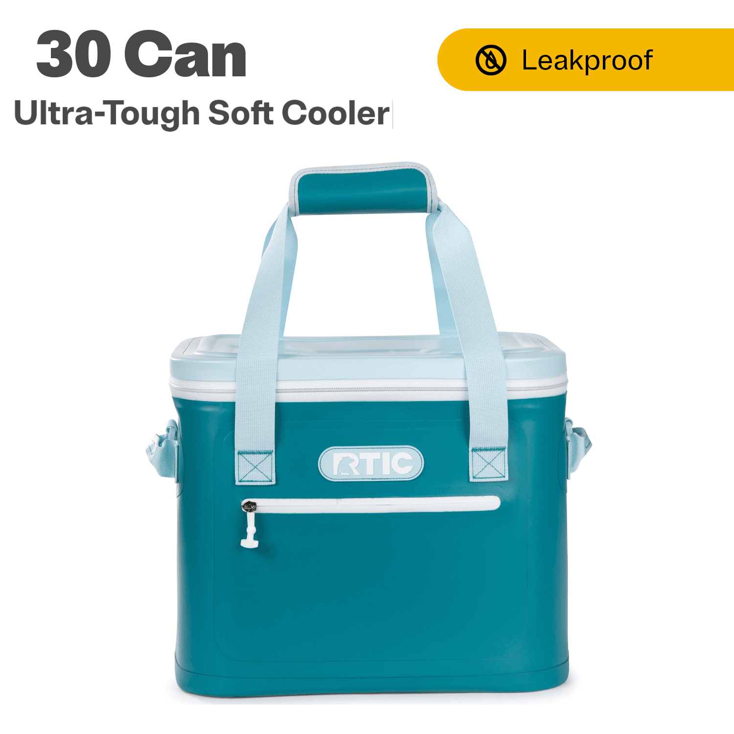 RTIC Versatile, Durable Soft Pack Cooler, 30-Can Capacity with ...