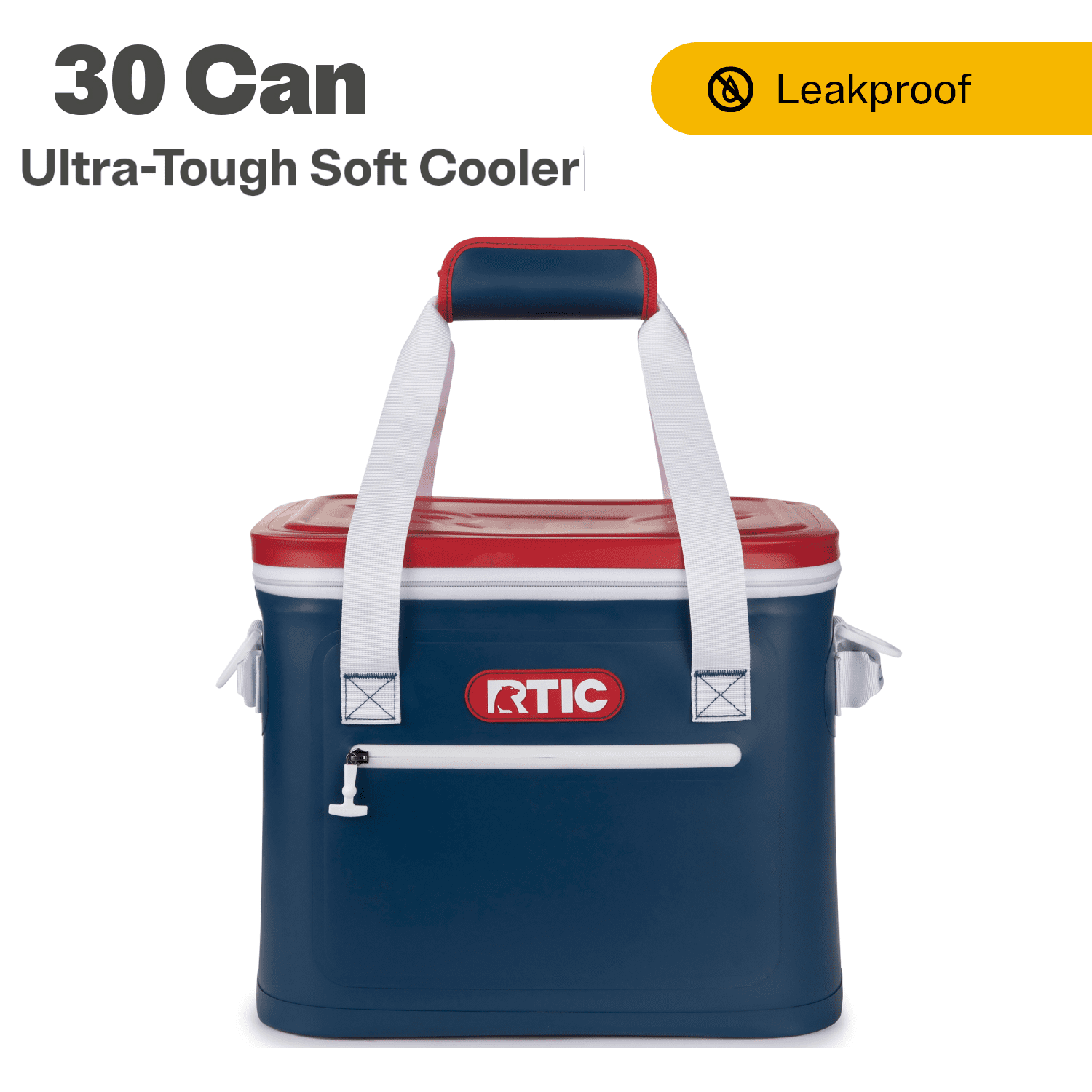 RTIC 30 Can Ultra-Tough Soft Cooler, 20 Qt, Leakproof, Waterproof ...
