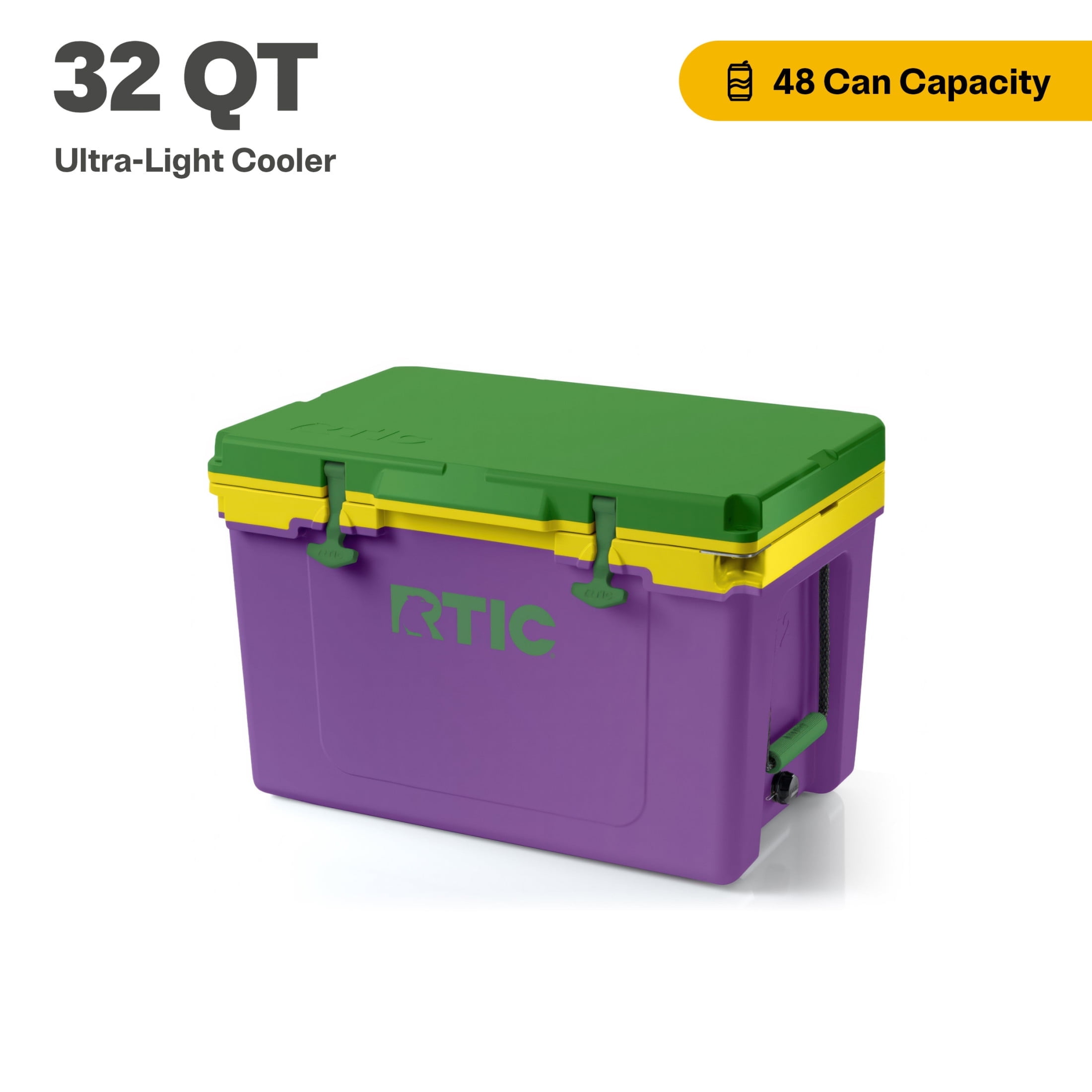 RTIC Ultra-Light 32 Quart Insulated Cooler, Ideal for Camping, Beach ...