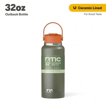 RTIC Insulated Gallon Jug, Durable Stainless Steel Water Bottle with Built-In Handle - Walmart.com